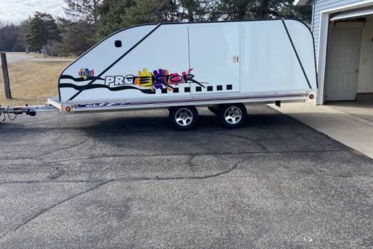 Snowmobile Trailers for Sale - Used and New, enclosed snowmobile ...