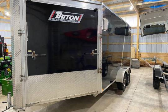 Triton XT-147 Enclosed Aluminum Trailer
